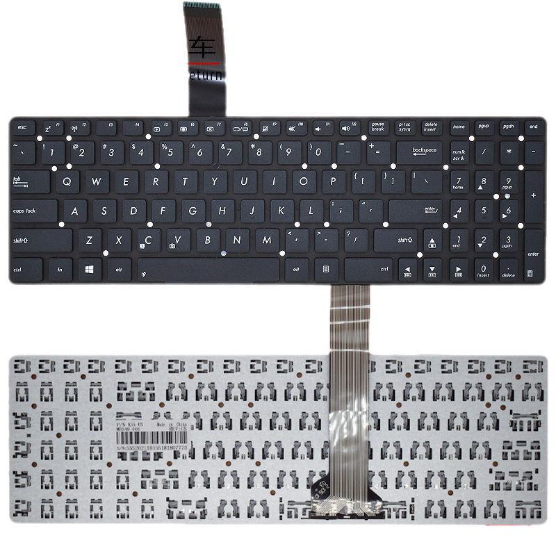 Laptop keyboard for ASUS A55V A55VD R500V R700V K55VD K55VM K55VJ K55V ...