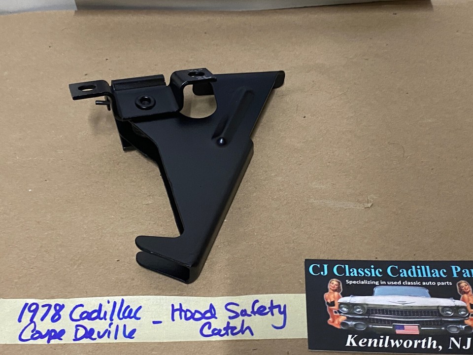OEM 78 Cadillac Deville HOOD LATCH CATCH SAFETY RELEASE LEVER #1610270 ...