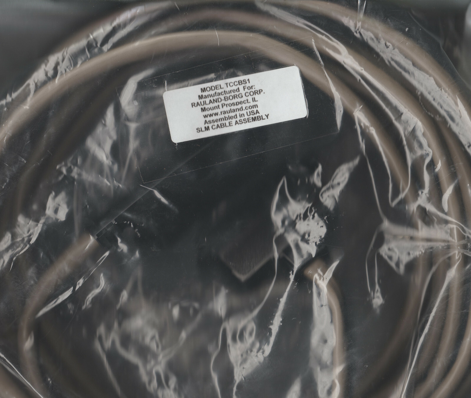 Rauland-Borg TeleCenter ICS TCCBS1 SLM Cable Assembly TCICS SLM CBL-15 ...