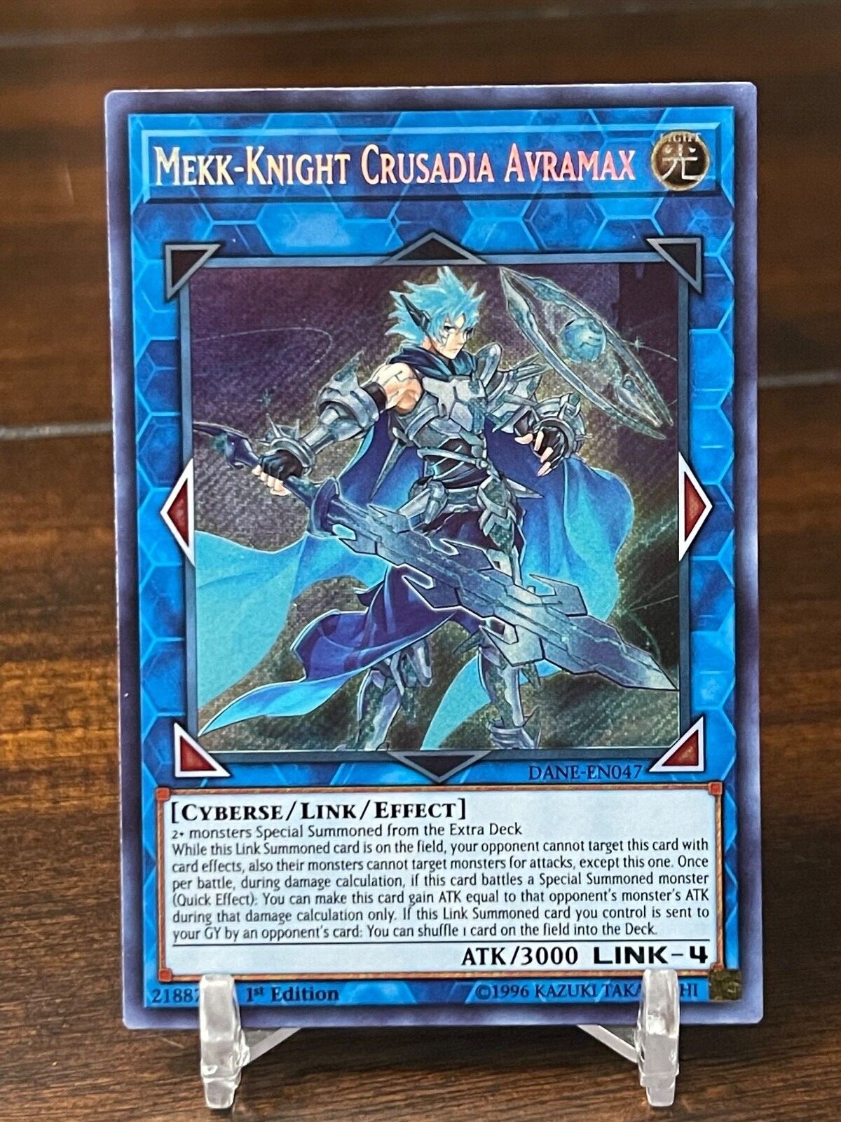 Yu-Gi-Oh! TCG Mekk-Knight Crusadia Avramax Dark Neostorm DANE-EN047 1st ...