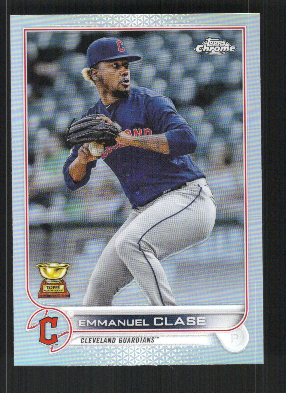 2022 Topps Chrome #130 Emmanuel Clase Refractor Baseball Card | eBay