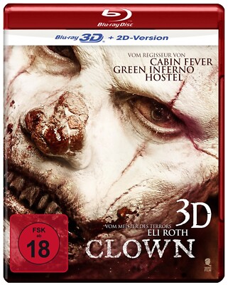 CLOWN 3D [2014]b (Blu-ray 3D + 2D)~~~~Eli Roth, Peter Stormare~~~~NEW ...
