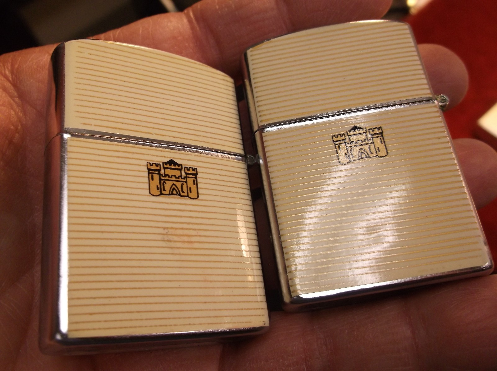 LOT OF 6 VTG NOS "HUDSON" JAPAN CIGARETTE LIGHTERS FOR "KENT ...