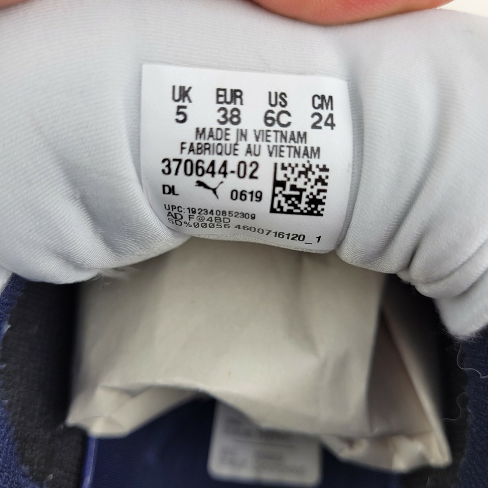 PUMA Men's RS-X Hard Drive Sneakers 369818-02 White/Galaxy Blue (Size ...