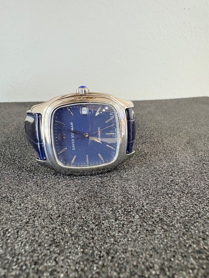David Yurman T301-LST Automatic Men’s Watch – Blue Dial – Swiss Made | eBay