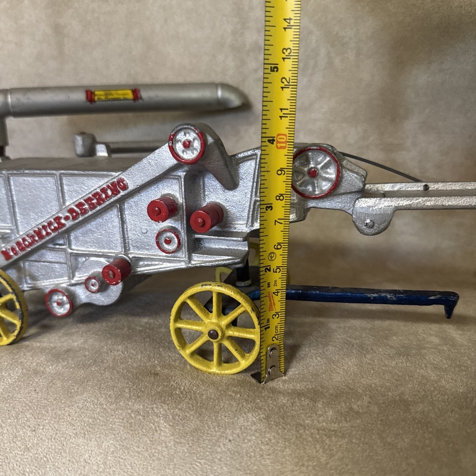 Arcade 12" McCormick Deering 451 Thresher Machine 1940s Restored Farm ...