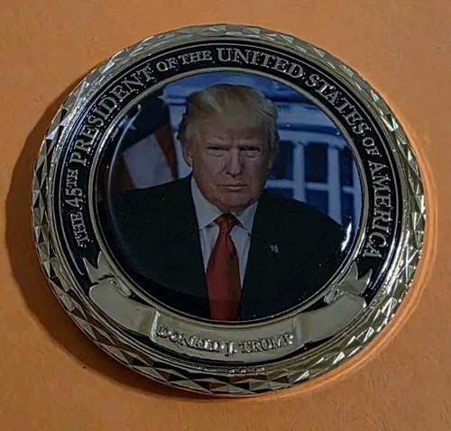 Challenge Coin President Donald J Trump 45th | eBay
