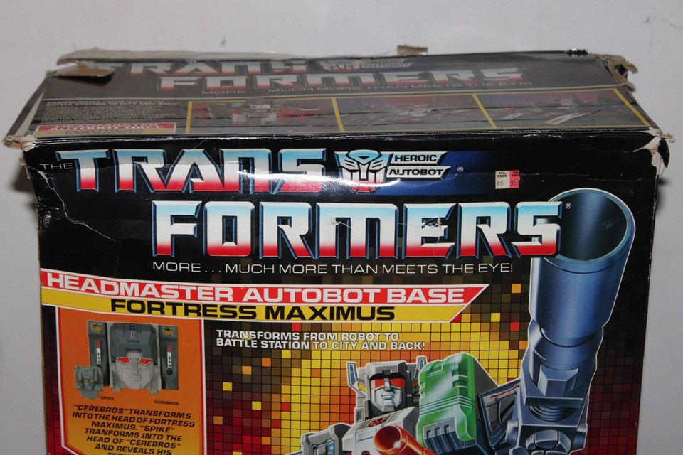 transformers g1 original vintage fortress maximus box | eBay