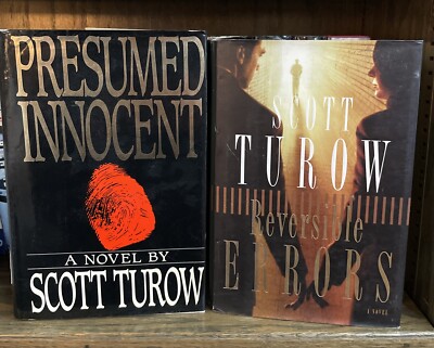 Lot of 2 Hardcover Books By Scott Turow Presumed Innocent & Reversible ...
