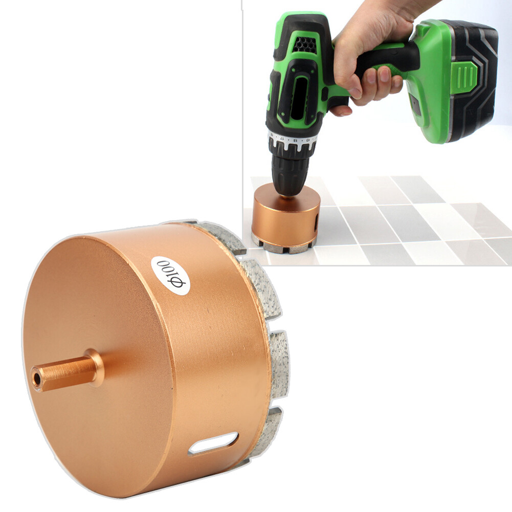 100mm Hole Opener Drill Bit Hole Saw For Marble Brick Tile Ceramic ...
