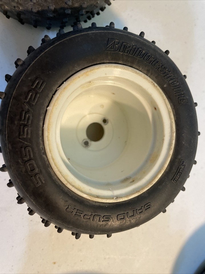 Team Associated RC10 RC10T Rear RareWheels And Tires Hubs And CVD 122 ...