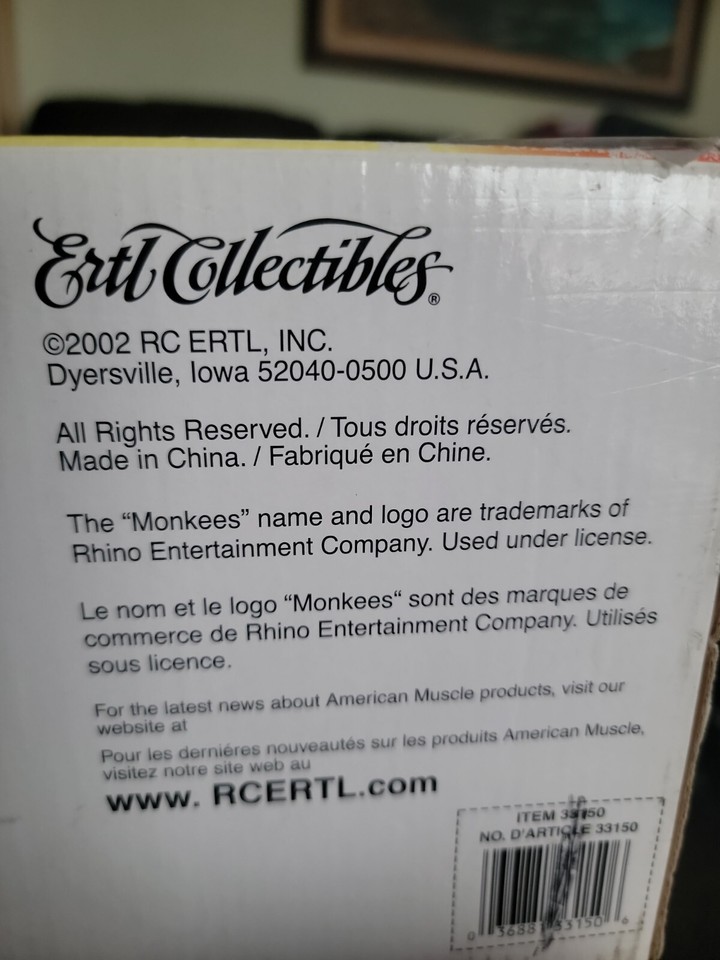 ERTL American Muscle Monkees Mobile GTO George Barris Custom 1:18 ...