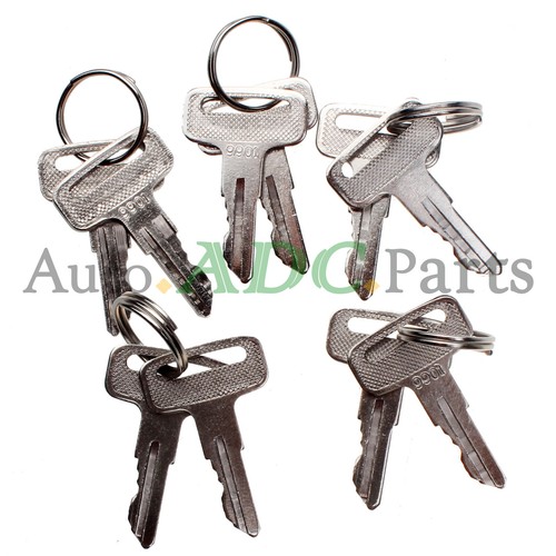 5 Pairs Ignition Keys 9901 2860030 for JLG Scissor Lift 30AM T350 ...