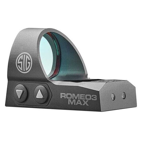 Sig Sauer ROMEO3 MAX, 1x30mm, 3 MOA, 1.0 MOA Adjust, M1913 Mount, Black ...