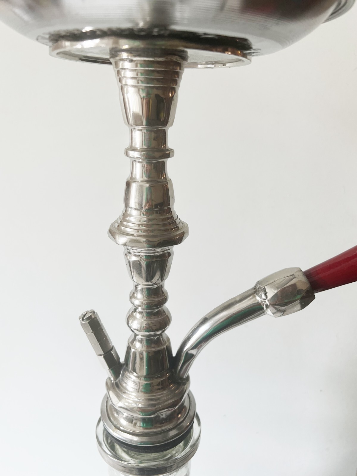 26" KHALIL MAAMOON HOOKAH SHAMADAN MAMOON 1 TIER PIPE 1 HOSE HANDMADE ...
