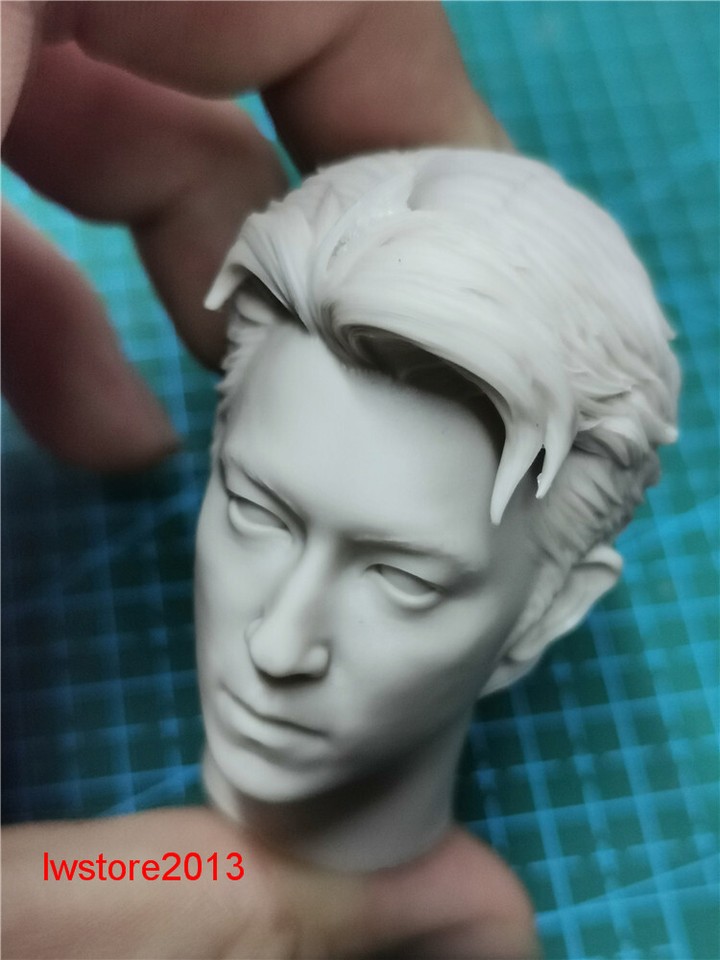 1:12 Asian Edison Chen Head Sculpt Carved For 6" Male Action Figure ...