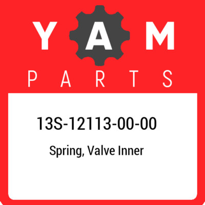 13S-12113-00-00 Yamaha Spring, valve inner 13S121130000, New Genuine ...