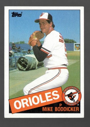 1985 Topps #225 Mike Boddicker Near mint or better | eBay