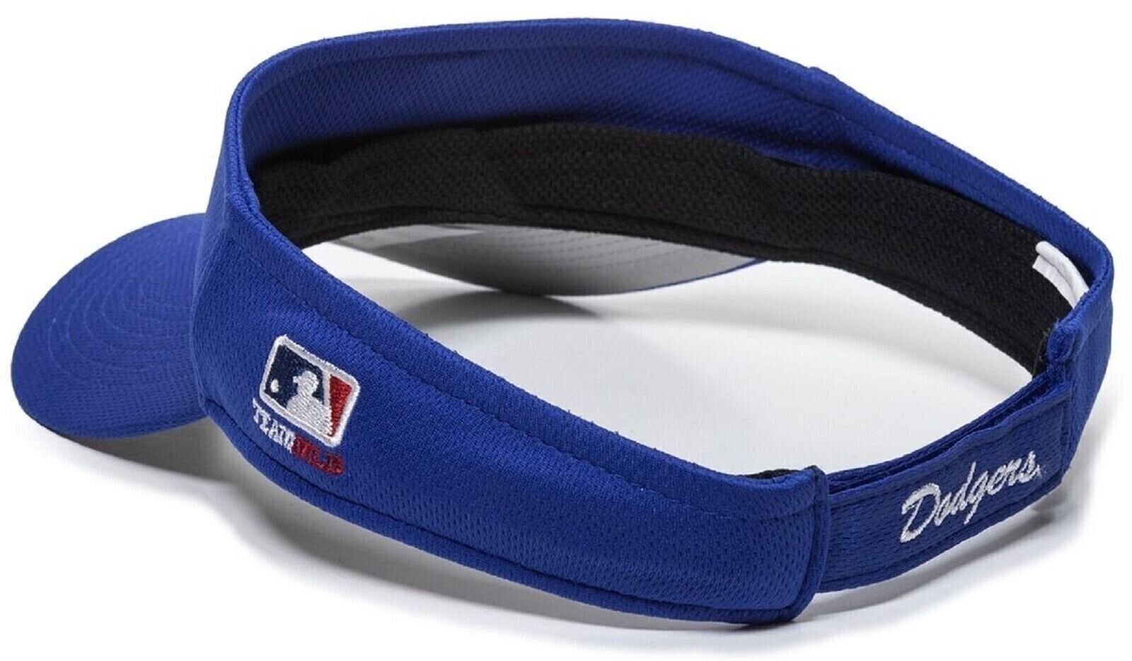 LOS ANGELES DODGERS BLUE VISOR HAT MVP AUTHENTIC MLB BASEBALL TEAM NEW ...