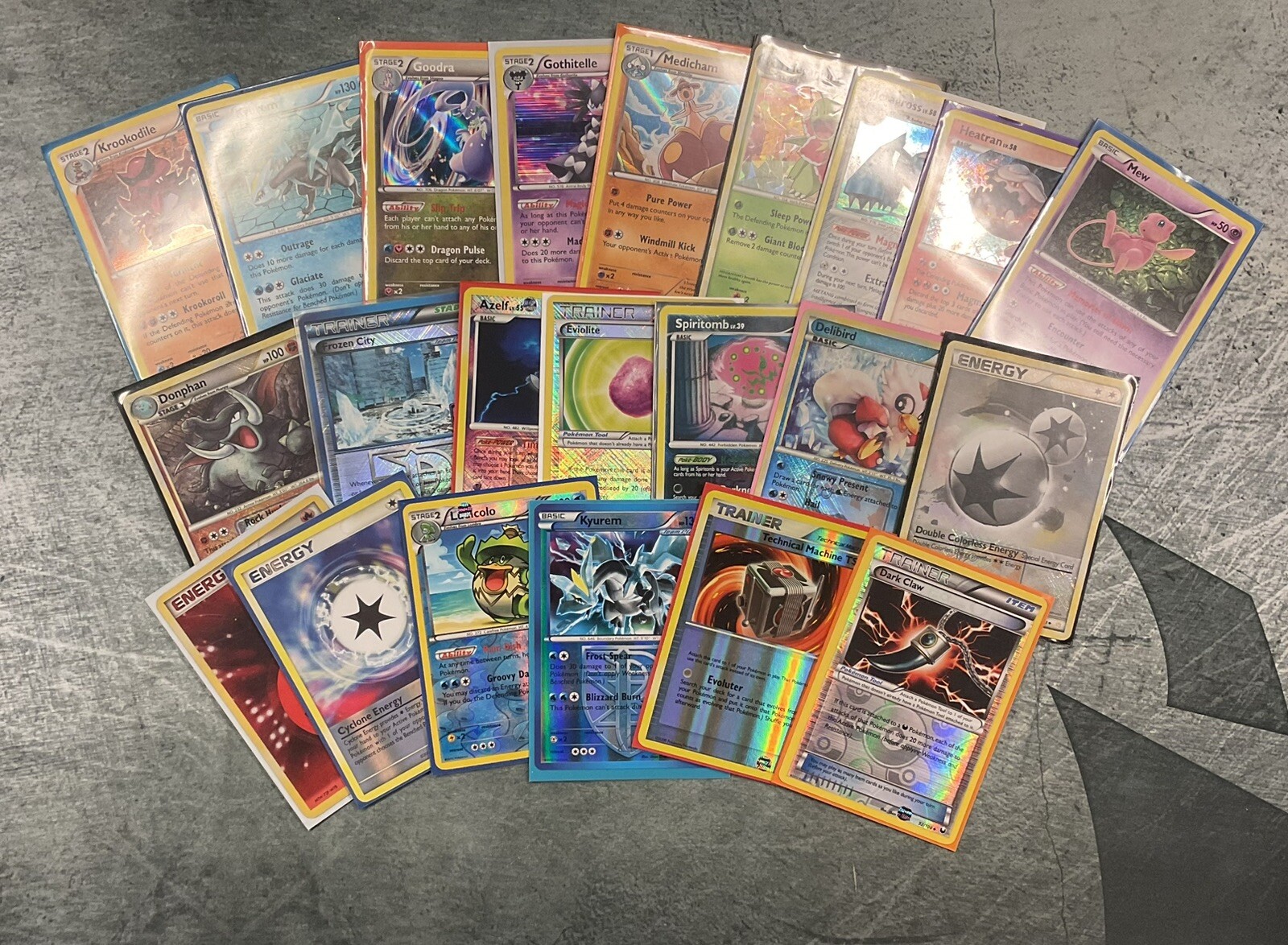 Lot of 10 Pokemon Cards: Random Selection of Ex, Break, Base Set, Holo ...