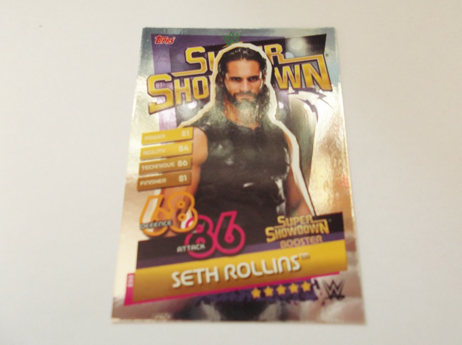 WWE Topps Slam Attax Reloaded "SETH ROLLINS" #288 Trading Card | eBay