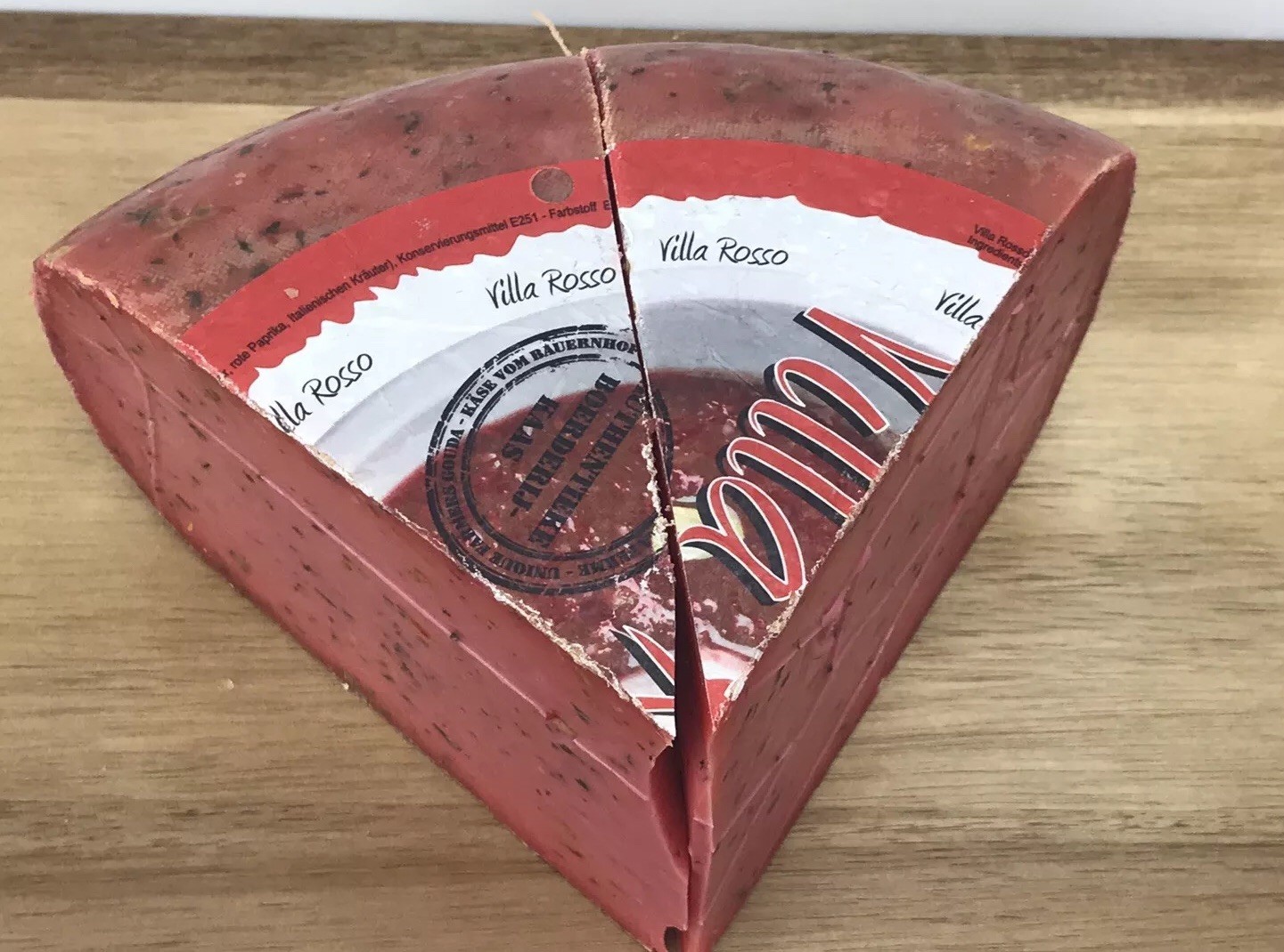 Villa Rosso Dutch Gouda Cheese With Red Pesto , Fenugreek & Italian ...