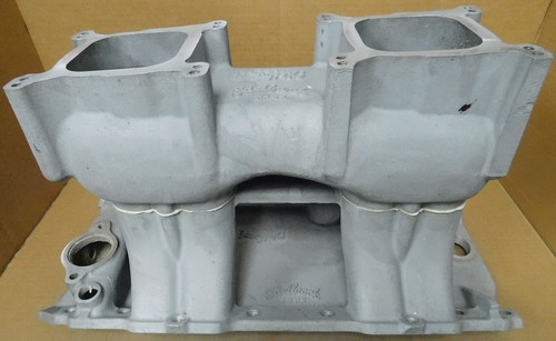 Edelbrock Rare TR2X Early BB Chevy Nostalgia Tunnel Ram Intake Manifold ...