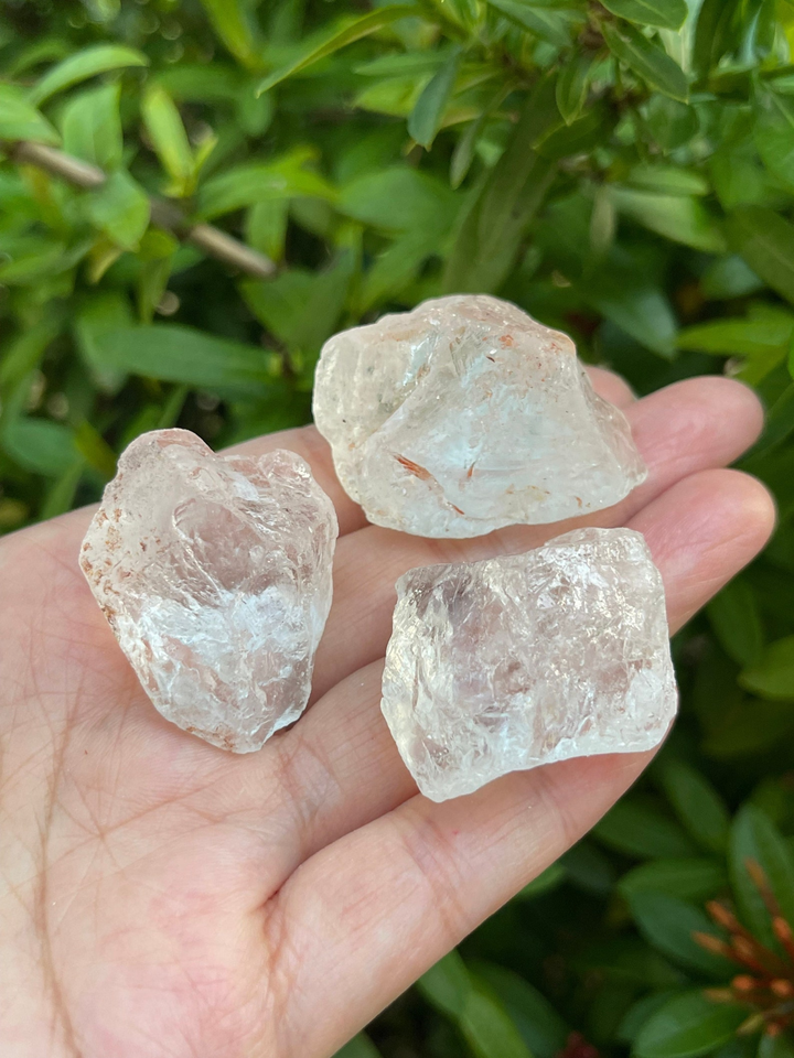 Grade A+Natural Crystal Quartz Chunks, 1-2" Raw Clear Quartz, Wholesale ...