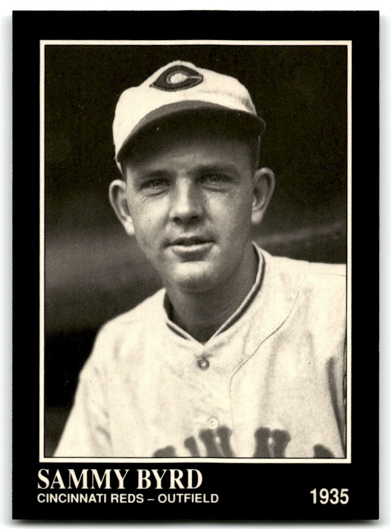 1991 CONLON COLLECTION TSN SAMMY BYRD CINCINNATI REDS #281 | eBay
