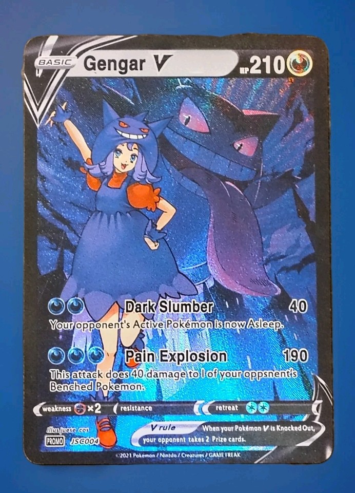 Gengar V Cosplay Custom Fan Art Homage Foil | eBay