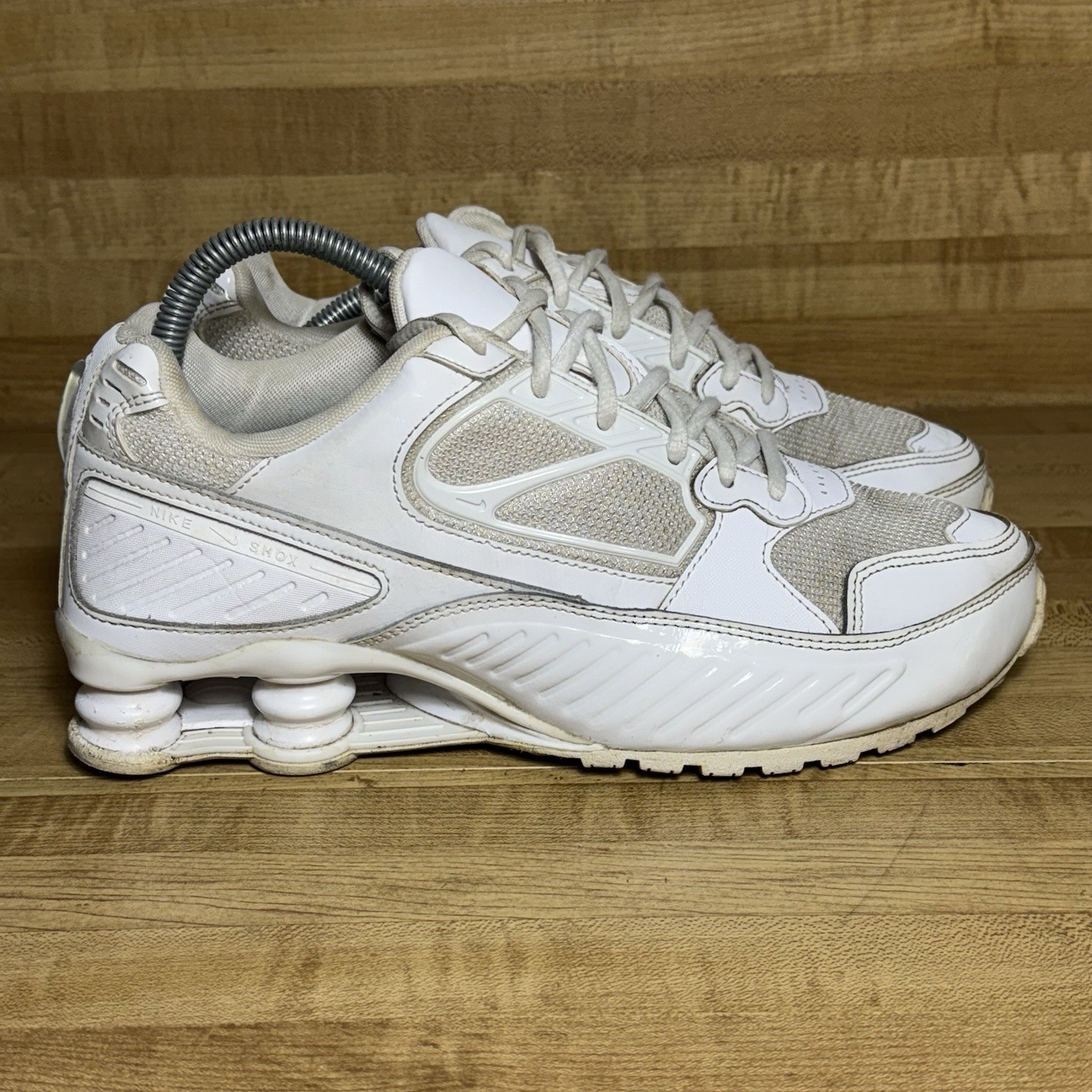 Nike Womens Shox Enigma 9000 Running Shoes Sneakers B… - Gem