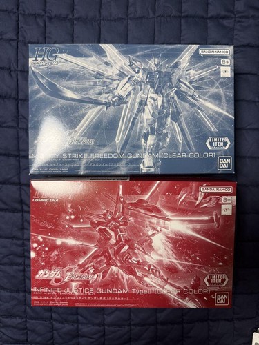 HG Mighty Strike Freedom Infinite Justice Type 2 [Clear] | eBay