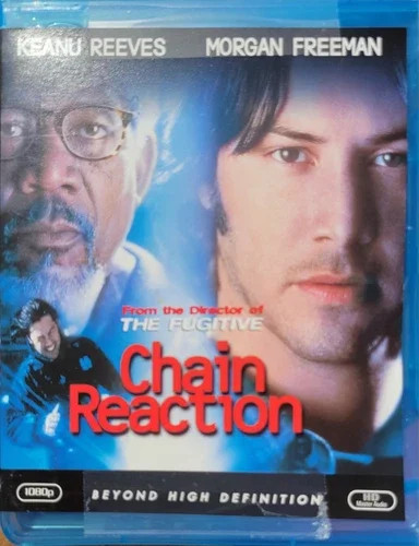 Chain Reaction DVD 1996 Keanu Reeves Morgan Freeman Director's Cut | eBay