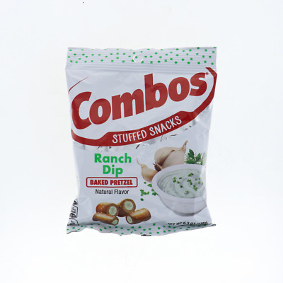 Combos Ranch Dip Flavored Pretzel Bites, Crunchy Snack Pack Of 1 - 6 ...