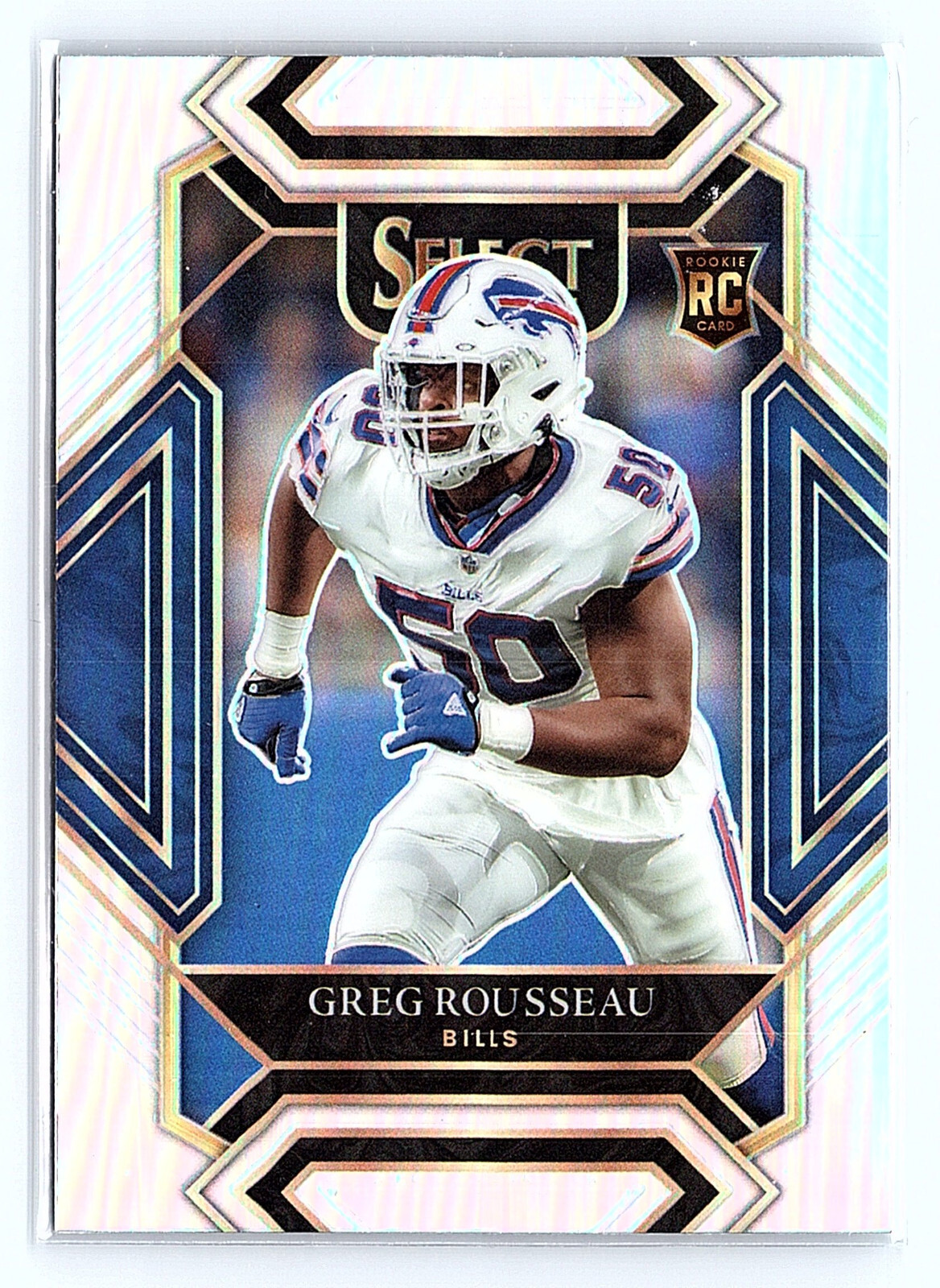 2021 Panini Select - Club Level Silver Prizm #288 Greg Rousseau (RC) for sale online | eBay