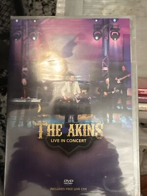 The Akins-Live In Concert (2011-DVD/CD) Crossroads Records New/Sealed ...