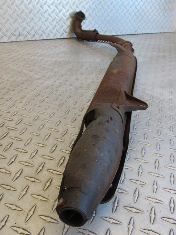 1976 76 HONDA CT90 CT 90 TRAIL EXHAUST MUFFLER PIPE FOR PARTS ONLY | eBay