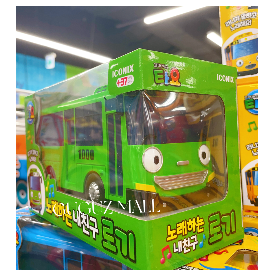 ICONIX LITTLE BUS TAYO Rogi Melody Car Figure Kids Toy Korean Songs TV ...