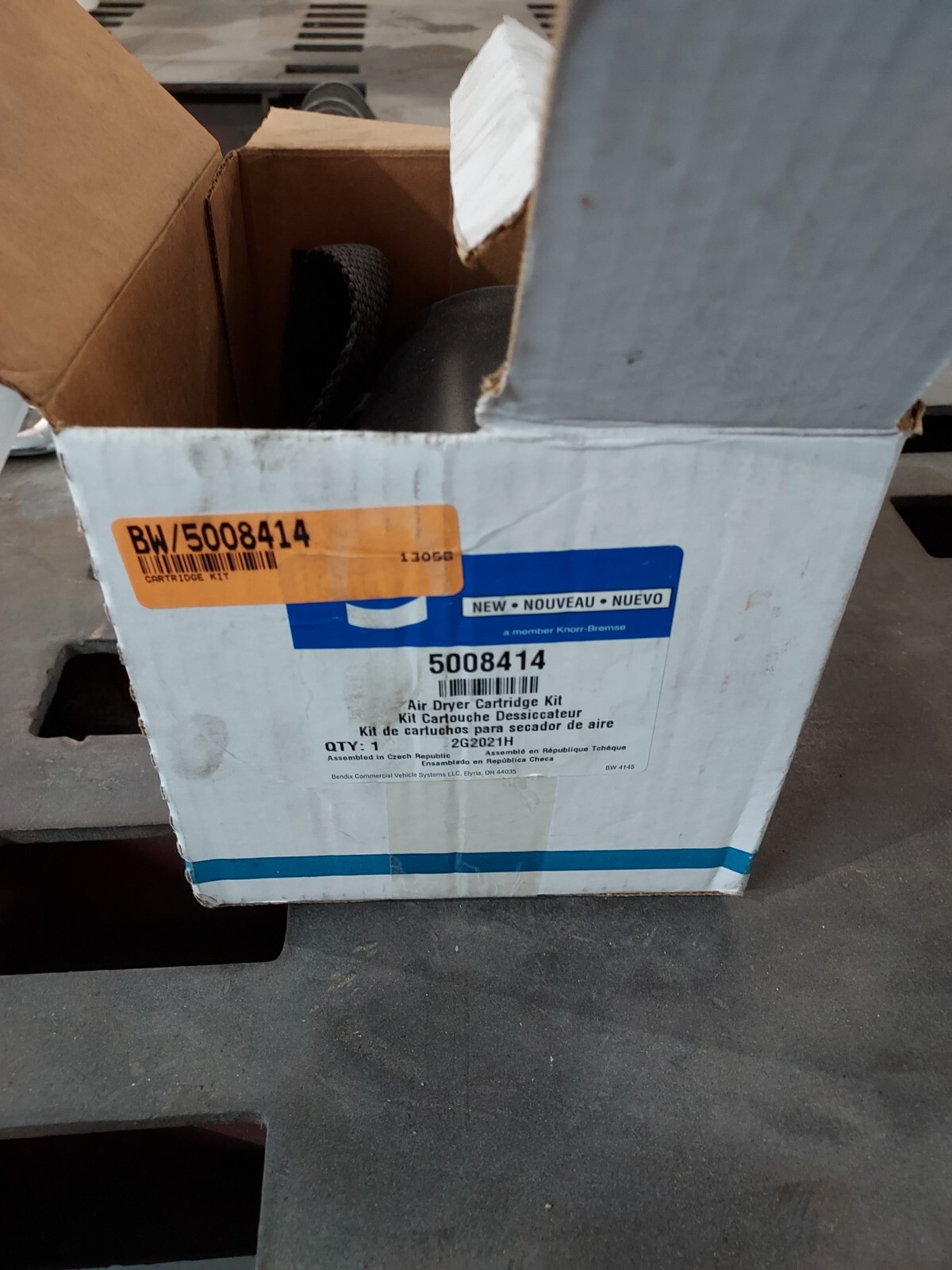 BENDIX-WESTINGHOUSE CARTRIDGE KIT BW-5008414, Bendix Part Number ...