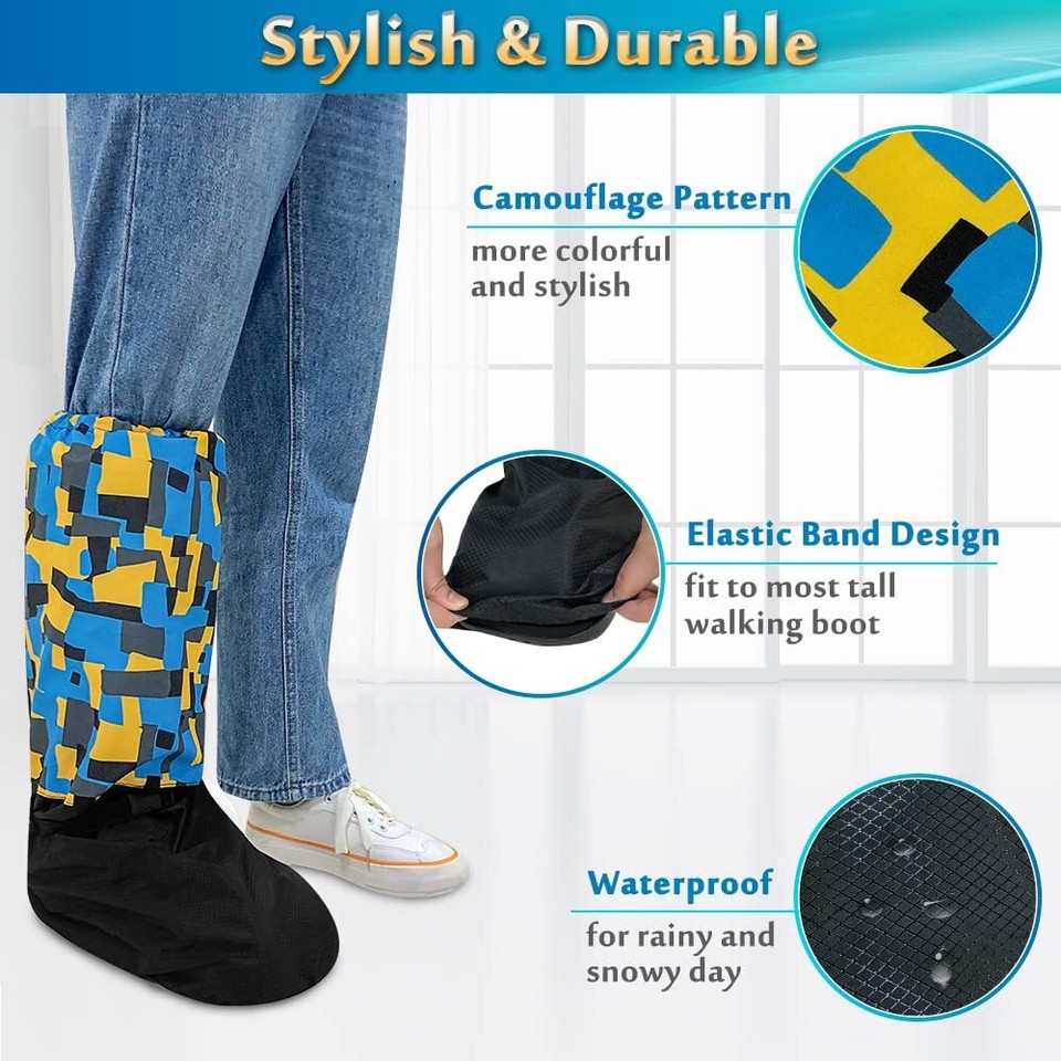 Walking Boot Cover Medical Fracture Foot Cast Cover Orthopedic Walking ...