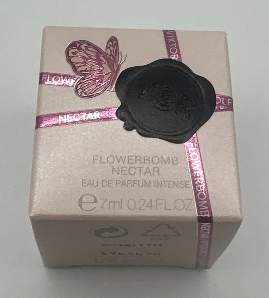Viktor & Rolf FLOWERBOMB NECTAR Eau de Parfum Intense 0.24 Oz. / 7 ml ...