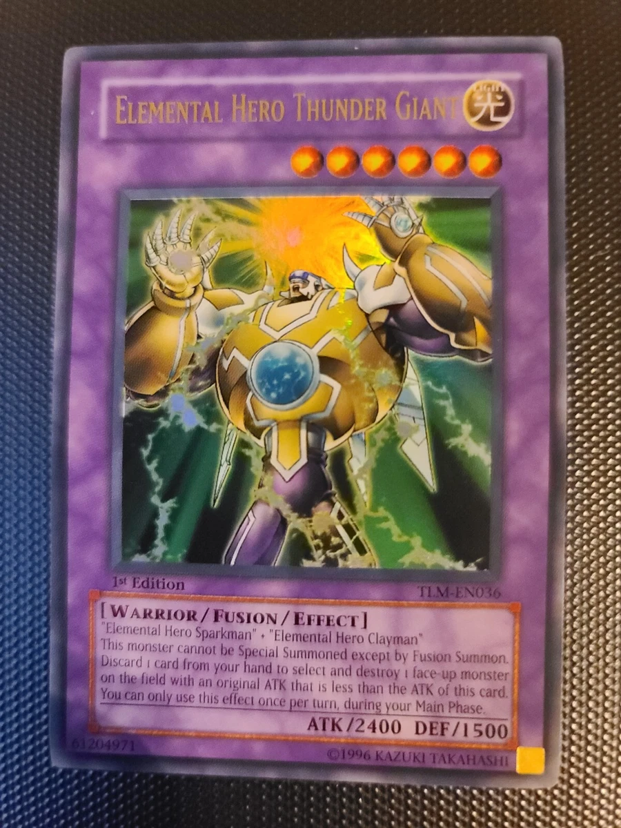 wholesalers Elemental hero thunder giant