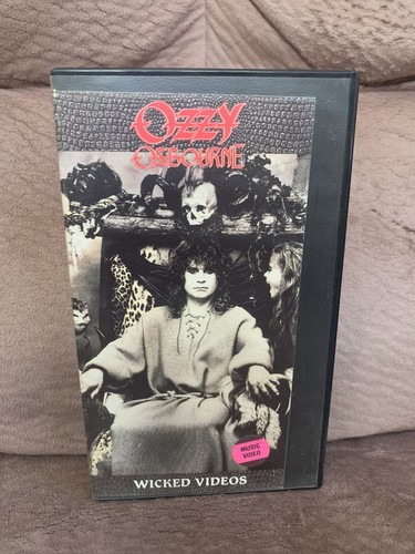 Ozzy Ozbourne Wicked Videos VHS show Rock | eBay