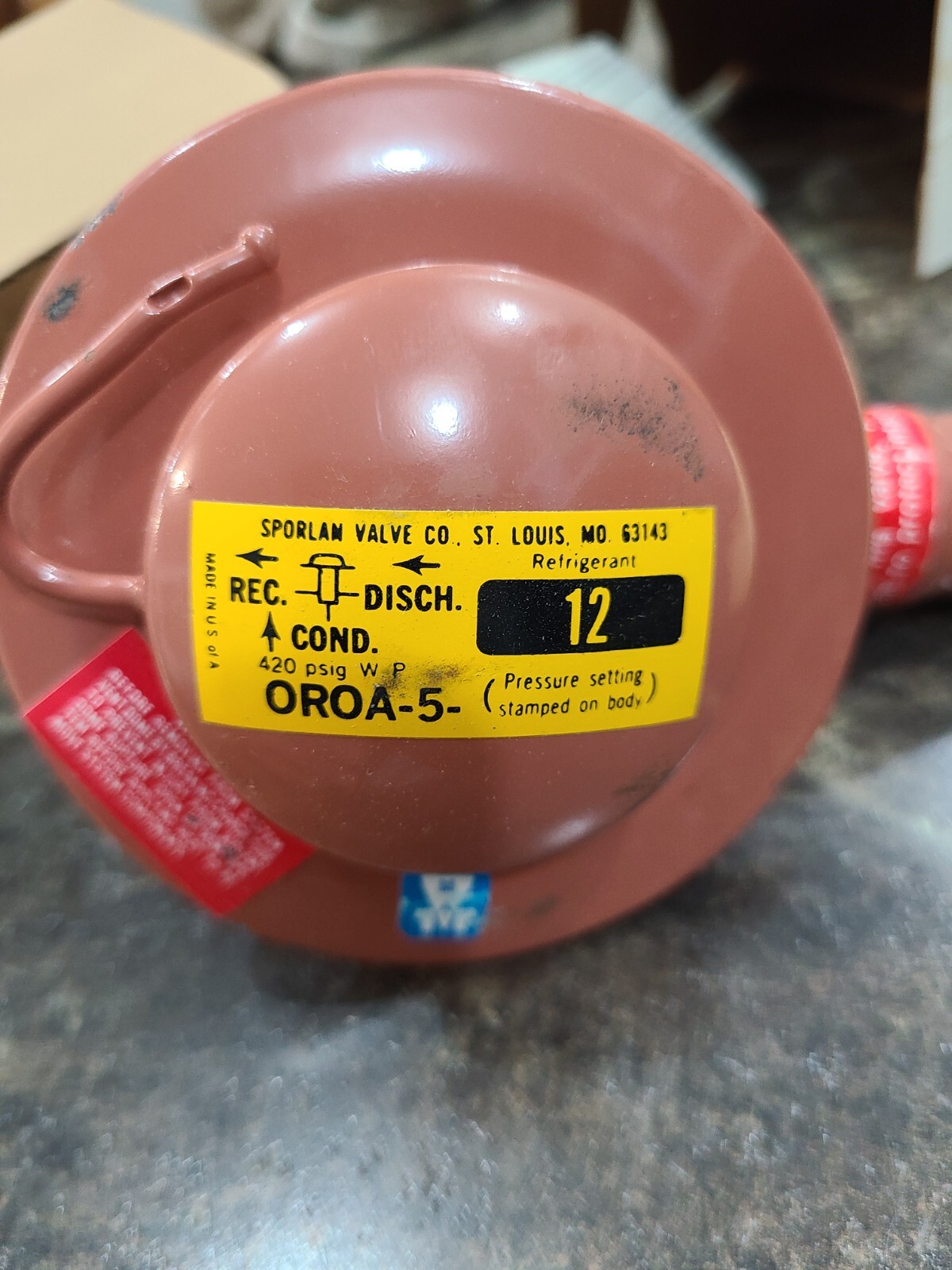 Sporlan Oroa-5-100 7/8 ODF 100 PSIG Head Pressure Control Valve Combo ...