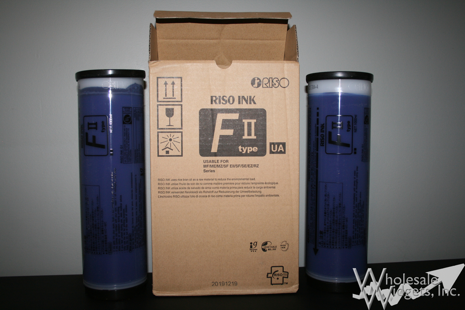 2 Genuine Riso S-7198 Medium Blue Ink Risograph S-4261 E Type Inks RZ MZ EZ | eBay