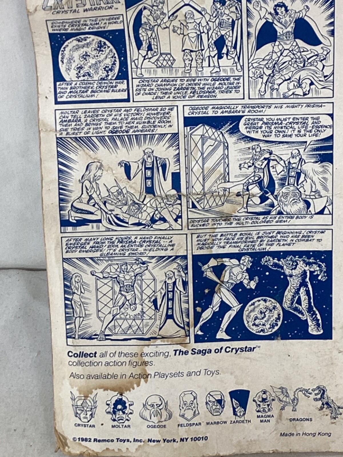 1982 Vintage Remco Crystar Warbow Figure MOC Sealed RARE Carded ...