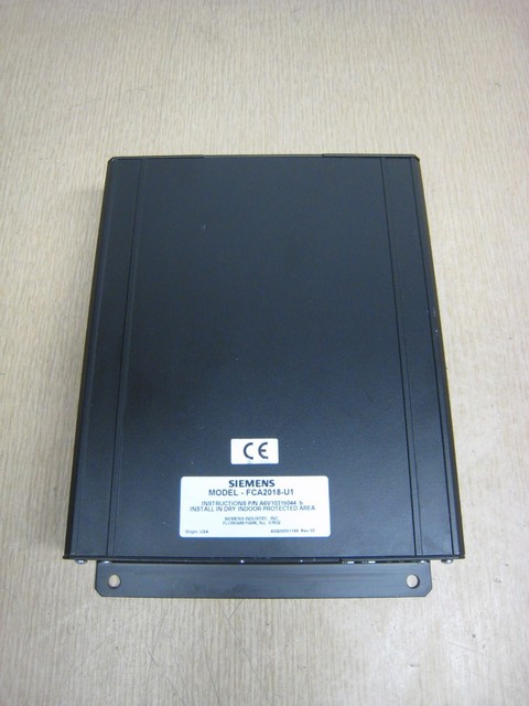 Siemens Fca2018-u1 Cerberus Pro Fire Alarm RPM Remote Peripheral ...