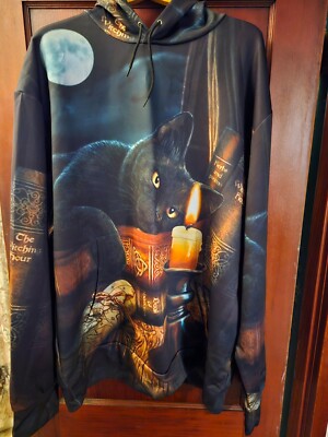 Witching Hour Black Cat -Women or Men ( Size 2XL) | eBay