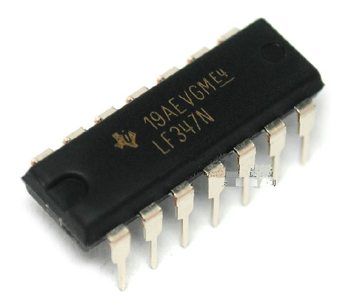 2PCS IC LF347N LF347 DIP14 Quad JFET Input Op Amp NEW GOOD QUALITY | eBay