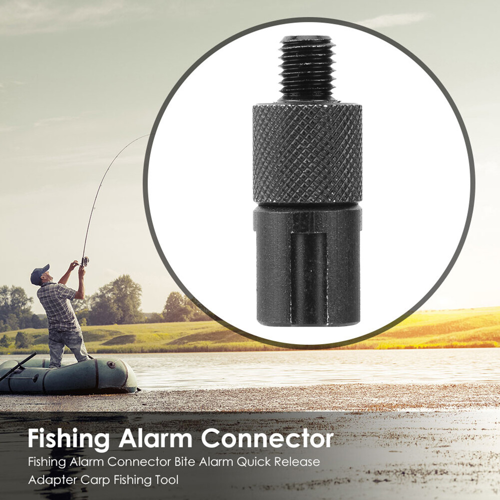 Carp Fishing Rod Stick Bite Alarm Adapter Connector Fishing Alert ...